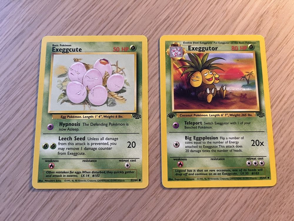 Exeggcute / Exeggutor First Edition EN - Pokémon Jungle Set (Gebraucht) in für CHF 1 – mit ...