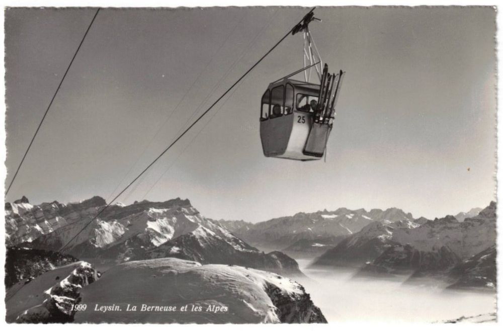 Leysin - Gondelbahn und die Alpen (Gebraucht) in Binningen für CHF 6 – mit Lieferung auf Ricardo ...