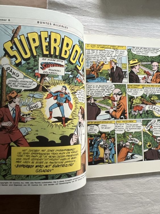 Superman Comic Heft Nr. 6 von 1954, Top Zustand! Hethke ND (Gebraucht) in Gysenstein für CHF 28 ...