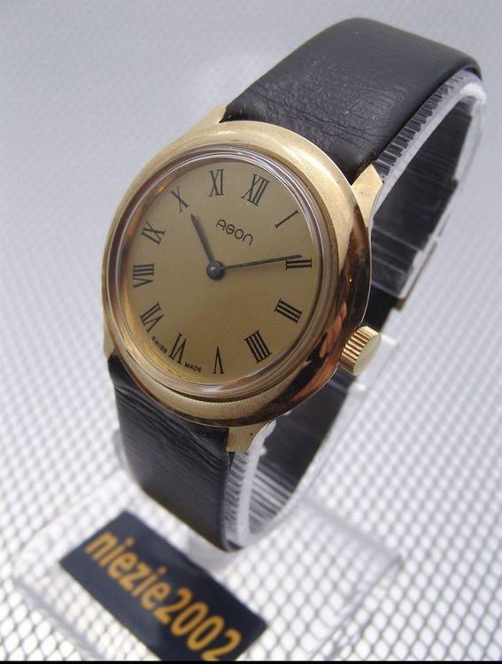 Ungetragene Vintage Uhrhr aus den 70/80 zigern mit Handaufzu (Neu (gemäss Beschreibung)) in ...