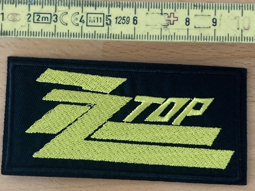 ZZ Top Patch Aufnāher Punk Metal Rock Band 2 (Neu (gemäss Beschreibung ...