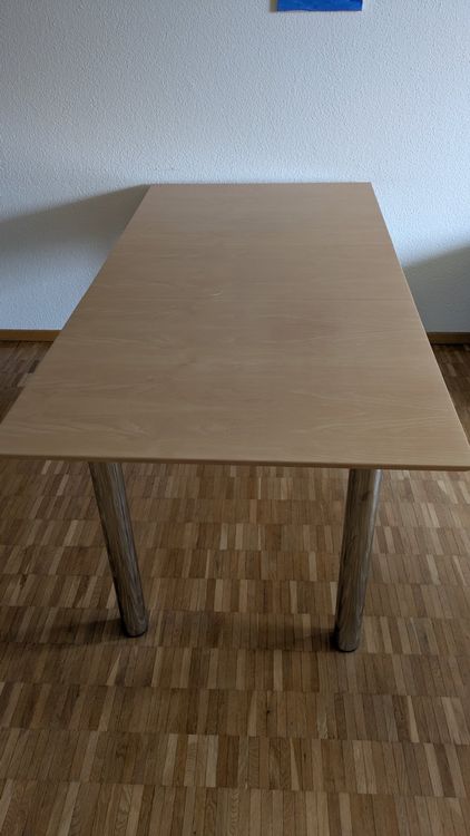 Auszugtisch Länge 1.4 bis 1.8m, Breite 90cm (Gebraucht) in Sachseln für ...