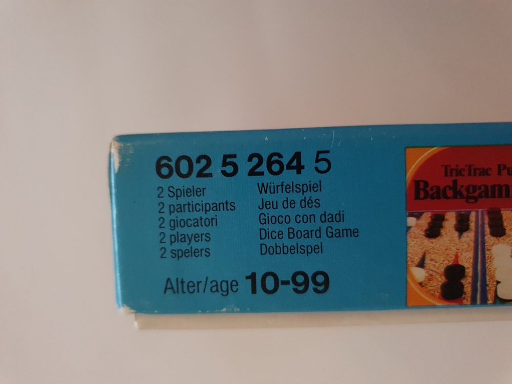 Tric Trac Puff BACKGAMMON / Ravensburger Brettspiel (Gebraucht) in ...