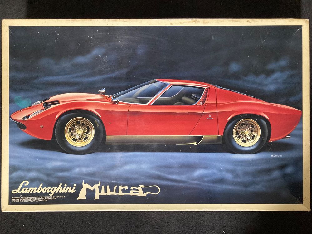 Lamborghini Miura von Fujimi (Defekt) in Münchenstein für CHF 33 – mit ...