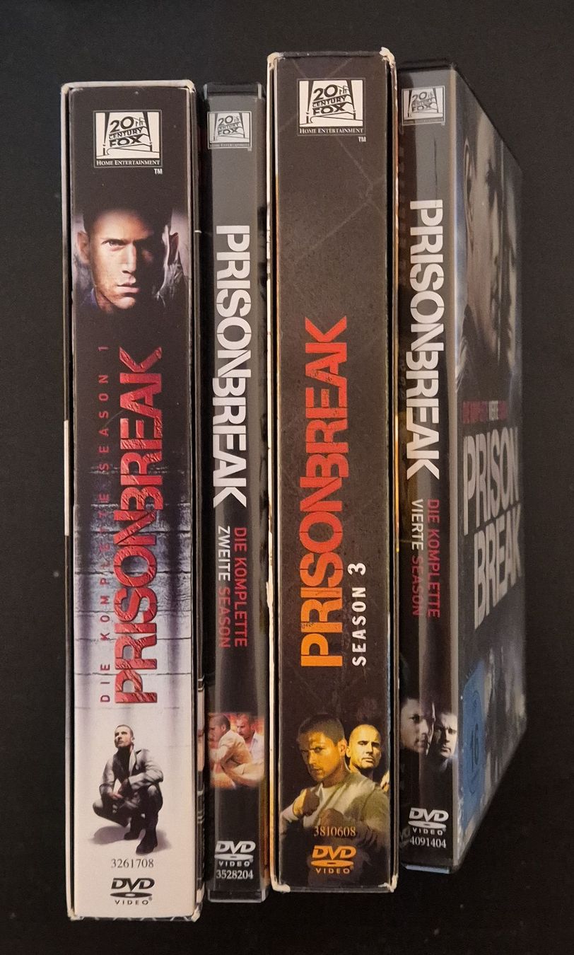Prison Break DVD Box Komplett - Staffeln 1-4 (Gebraucht) in Horgen für ...
