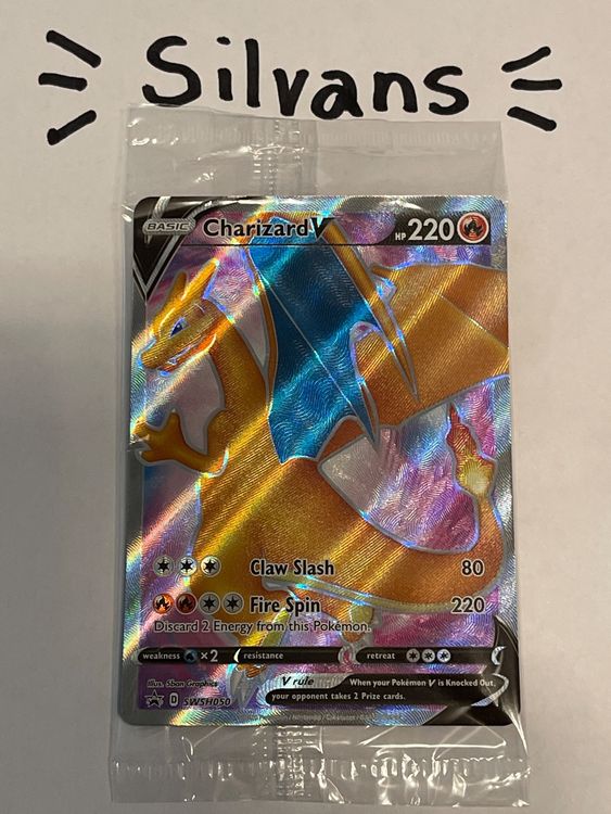 Charizard Full Art Black Star Promo Sealed Englisch | Kaufen auf Ricardo