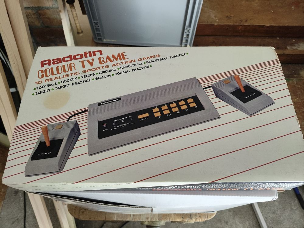 Radofin Colour TV Game Konsole 80er Jahre Retro Vintage | Kaufen auf ...