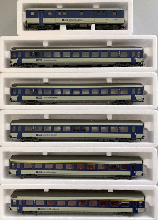 Roco 44474 & 75/ 44334 BLS-Personenwagen-Set in OVP | Kaufen auf Ricardo