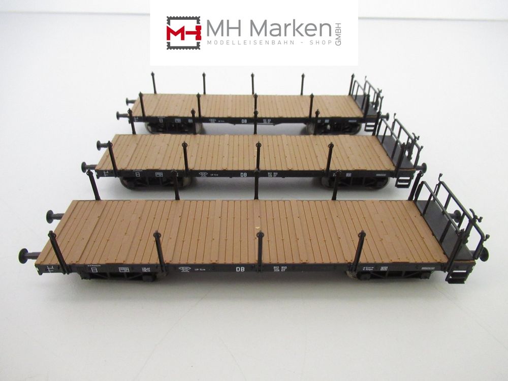 Fleischmann 3 x 5286 DB Rungenwagen DC H0 | Kaufen auf Ricardo