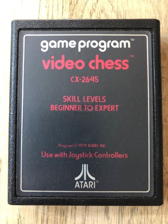 Video Chess für Atari 2600 (Gebraucht) in Kestenholz für CHF 14 – mit ...