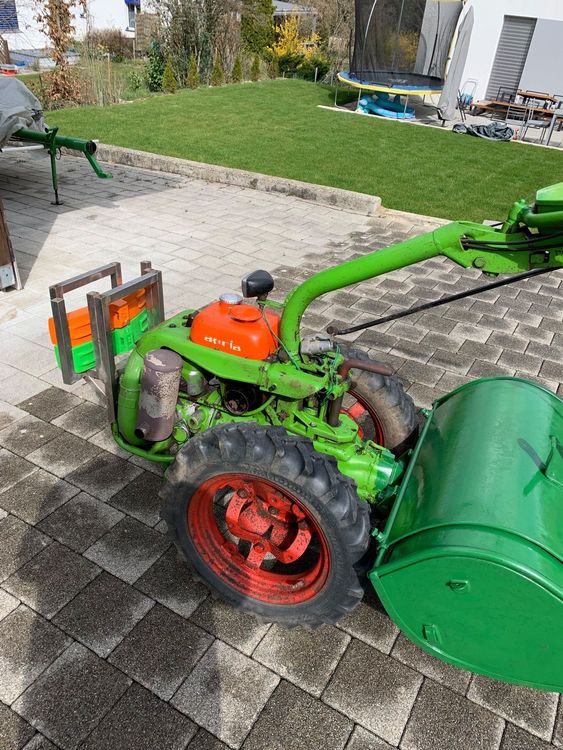 Agria 1700 Motorfräse mit Anhänger | Kaufen auf Ricardo