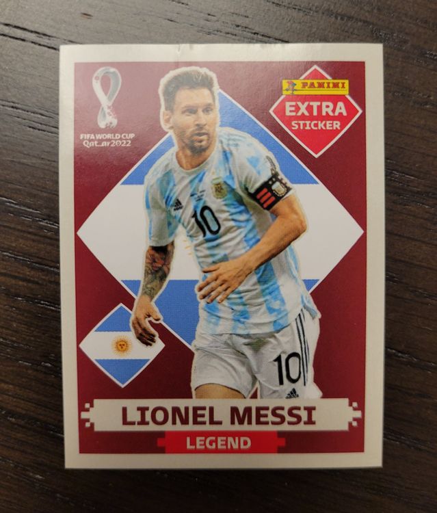Messi Legend Panini Extra Sticker WM Katar | Kaufen auf Ricardo