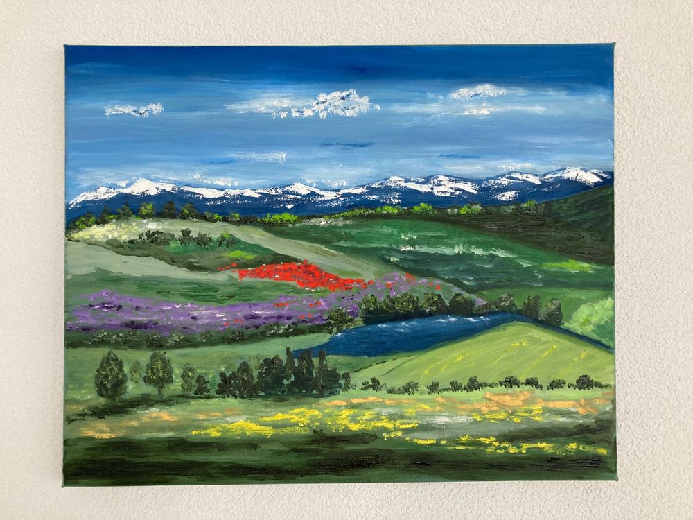 Ölbild - Naturbild Landschaft | Kaufen auf Ricardo