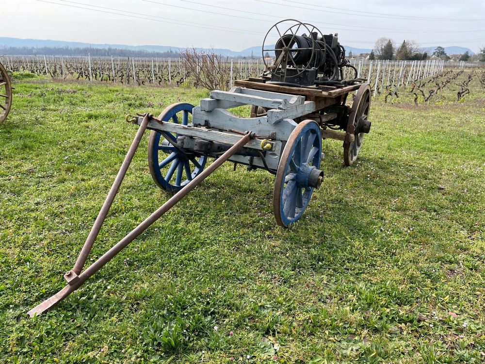 Ancien char à sulfater avec MP Birschmeier Bimoto Viti8 BLXI (Gebraucht ...