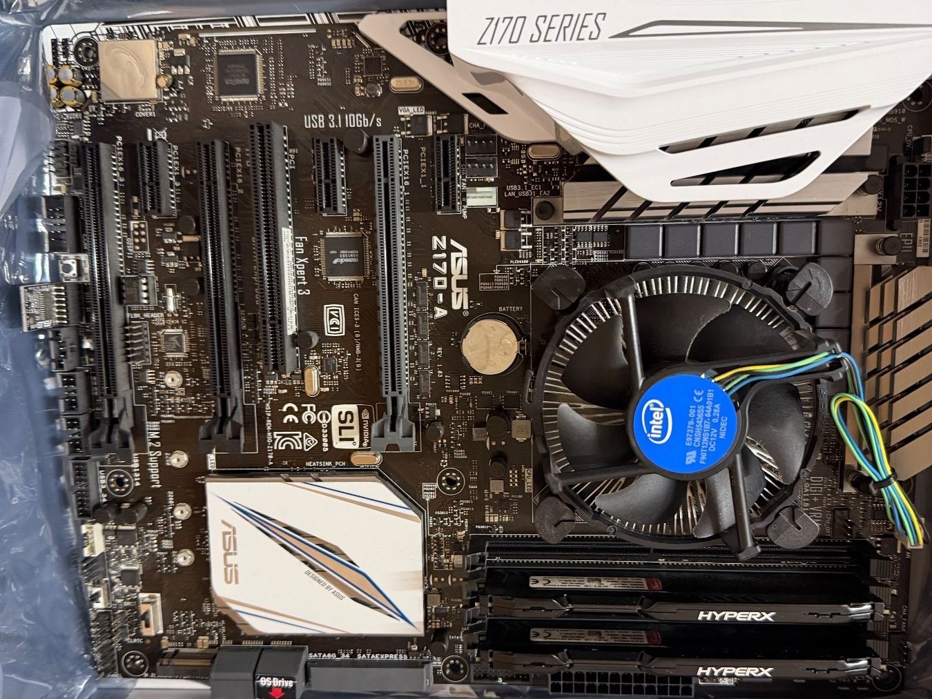 ASUS Z170-A + Intel i7 6700 + 2x8 GB RAM (D'occasion) à Le Grand ...