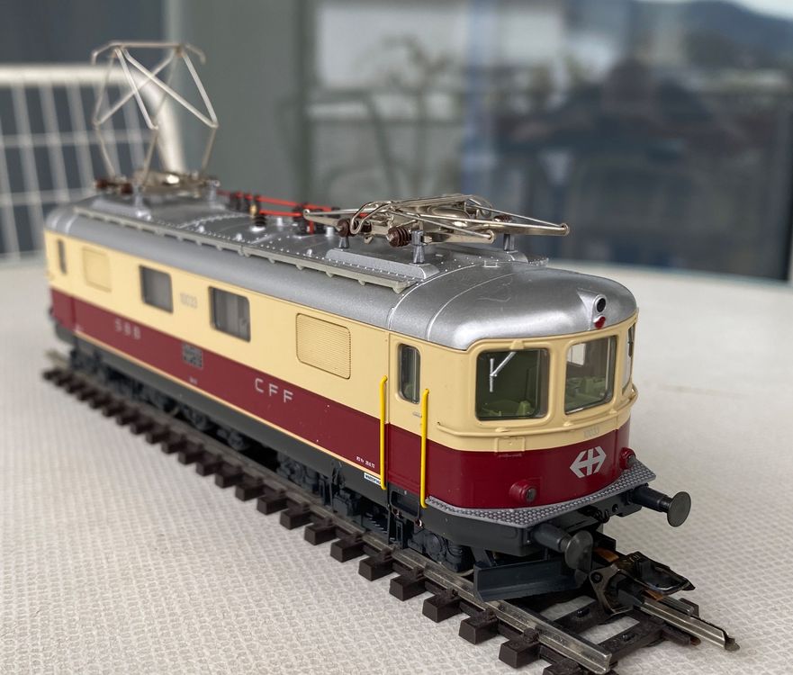 TEE Bavaria mit SBB Re 4/4 I und 3 Wagen Märklin 26557 mfx (Gebraucht ...