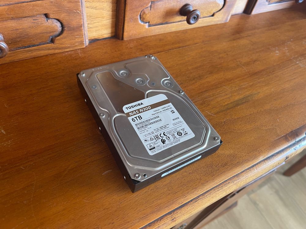 HDD TOSHIBA NAS N300 mit 6 TB, 3.5“, wie neu (Gebraucht) in Weggis für ...