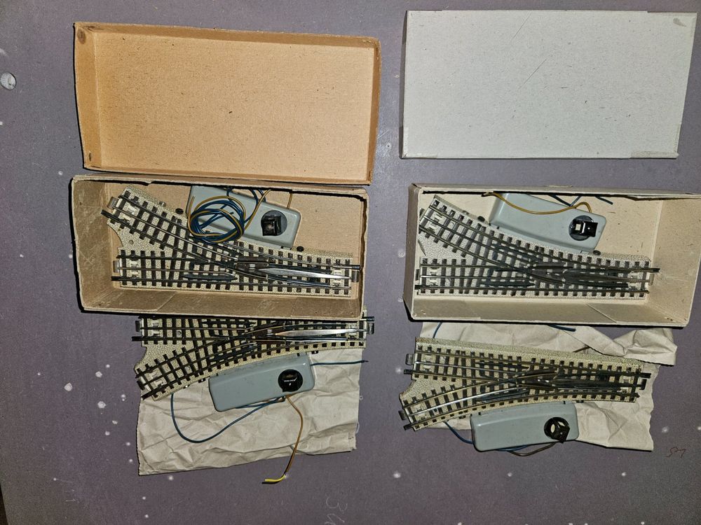 Märklin 3600 MWS M Gleis Weichen OVP Mittelleiter | Kaufen auf Ricardo