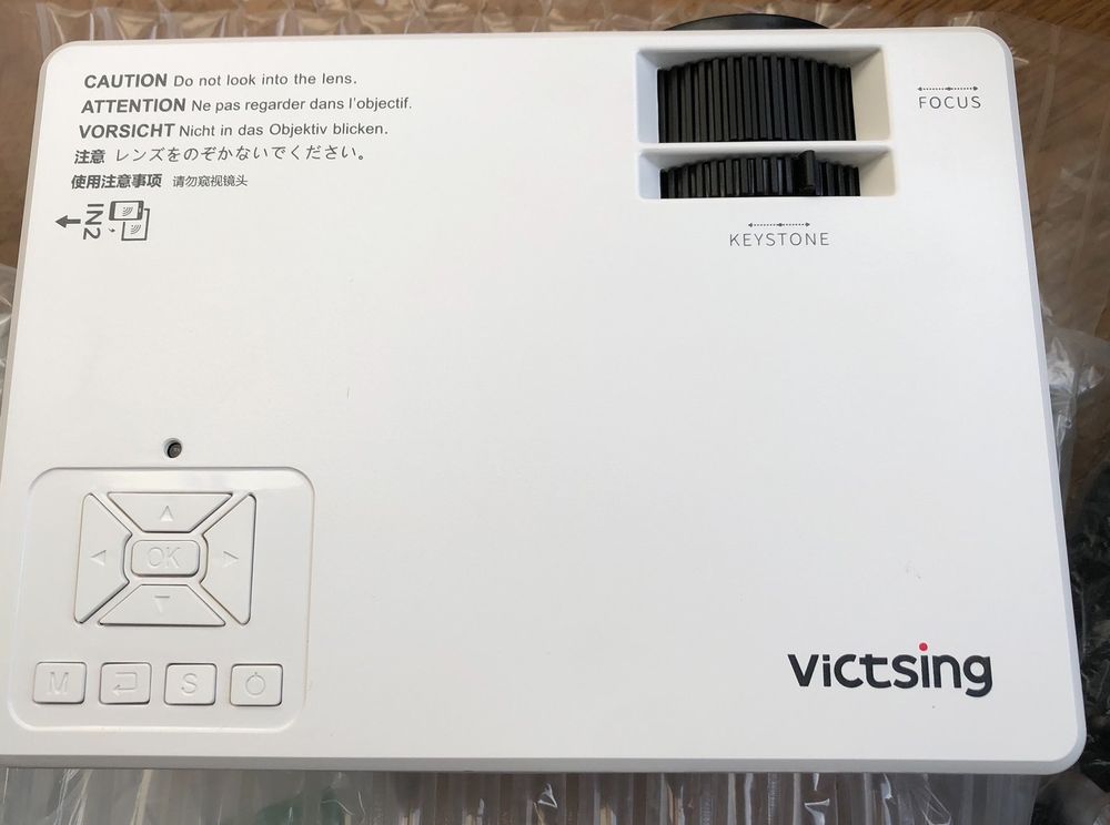 Victsing BH400B - LED Projektor Mini Beamer (Neu und originalverpackt ...