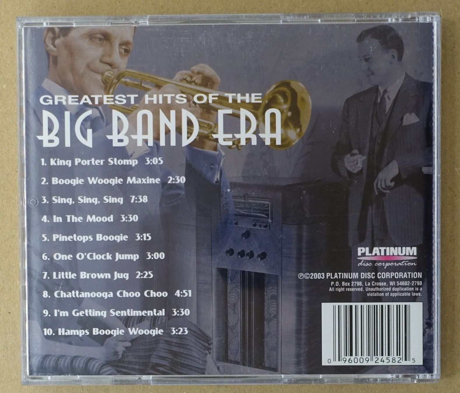 Greatest Hits Of The Big Band Era - F28 (Gebraucht) in Sessa für CHF 1 ...