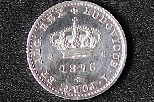 Pièce Argent 50 Reis Portugal 1876 Louis Ier Roi Portugais (Gebraucht) in Basel für CHF 32 – mit ...