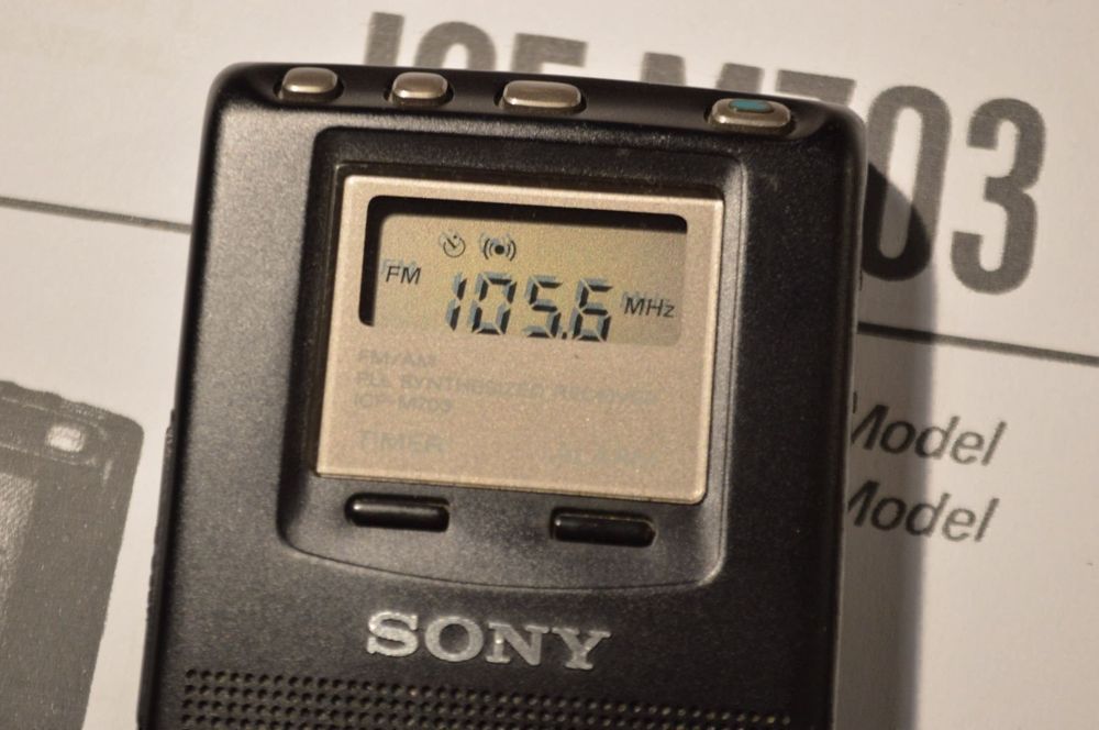 Sony ICF-M703 mini Vintage FM Receiver (Gebraucht) in Mauren TG für CHF ...