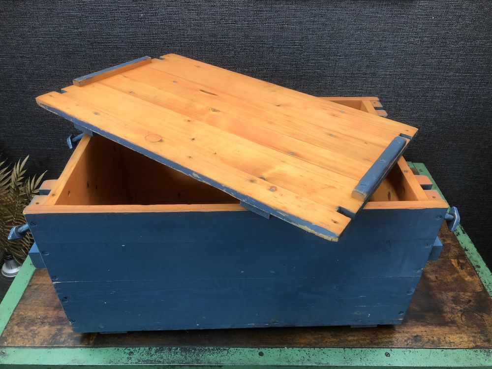 Antike Kiste, Stapo Winterthur Werkzeugkiste, Truhe (Gebraucht) in ...