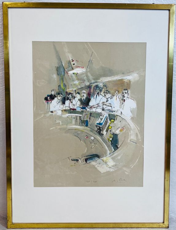 Hans Albert FALK ( 1918-2002) Lithografie Handsigniert Num. (Gebraucht ...