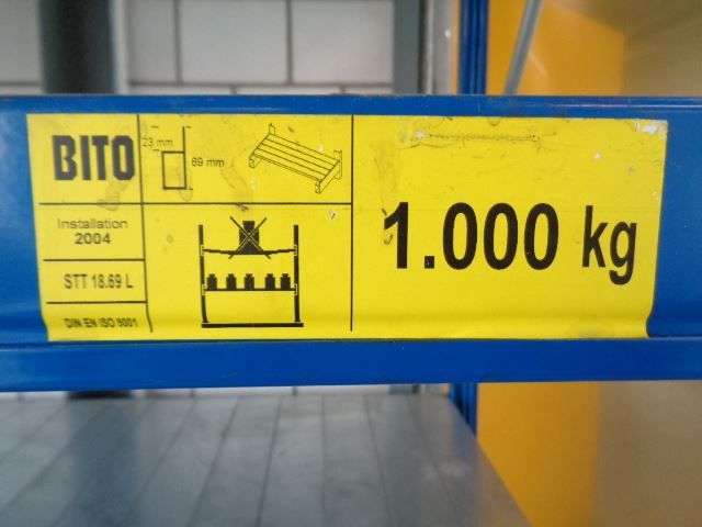 BITO Schwerlastregal 1000kg | Kaufen auf Ricardo