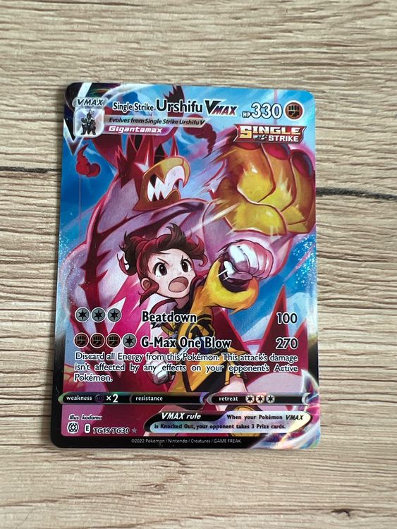 Pokemon Urhsifu Vmax Trainer Gallery En | Kaufen auf Ricardo