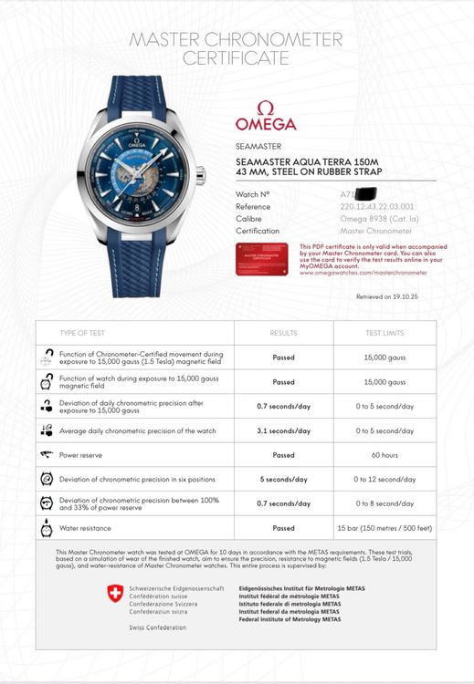 Omega Seamaster Aqua Terra GMT Worldtimer 08/2025 (Gebraucht) in ...