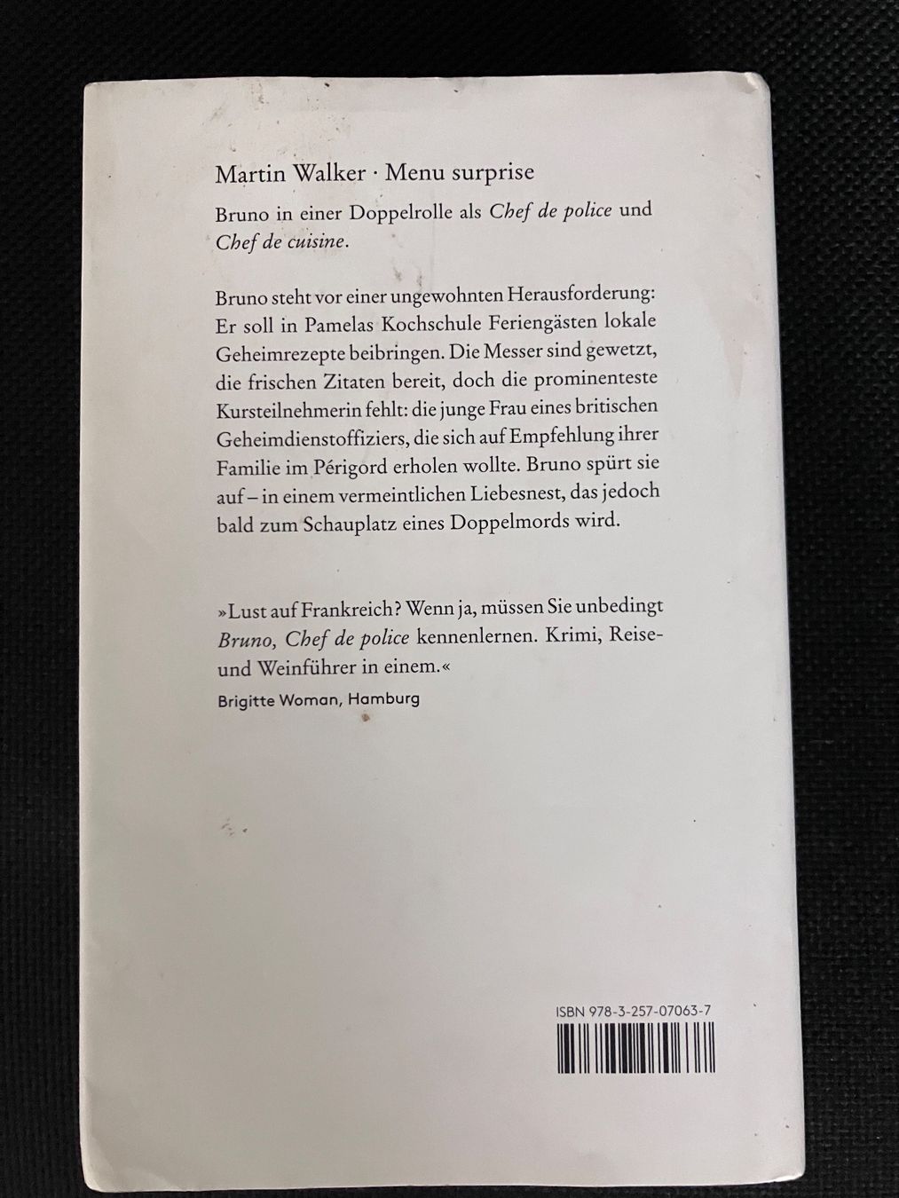 Martin Walker - Menu surprise- Bruno Chef de police 11. Fall (Gebraucht ...