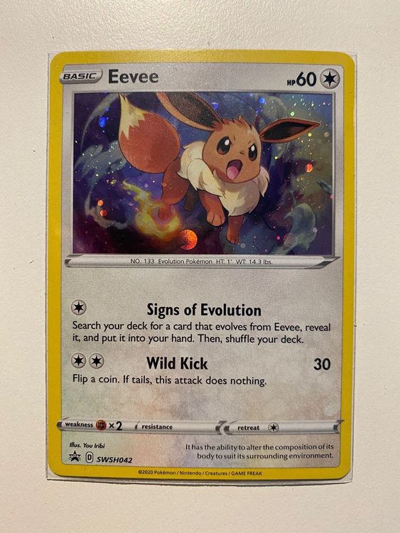 Evoli/ Eevee SWSH042, Pokemon Trading Cards (Gebraucht) in Basel für ...