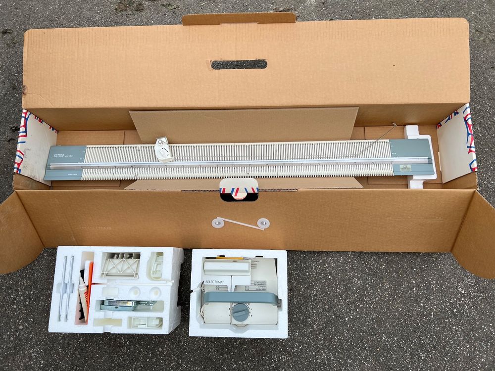 SATRAP Strickmaschine sm 180 neuwertig | Kaufen auf Ricardo