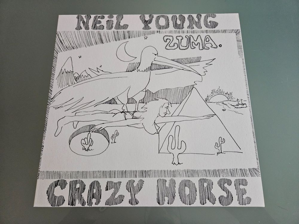 Neil Young with Crazy Horse Zuma LP Vinyl NM Rock Folk (Gebraucht) in ...