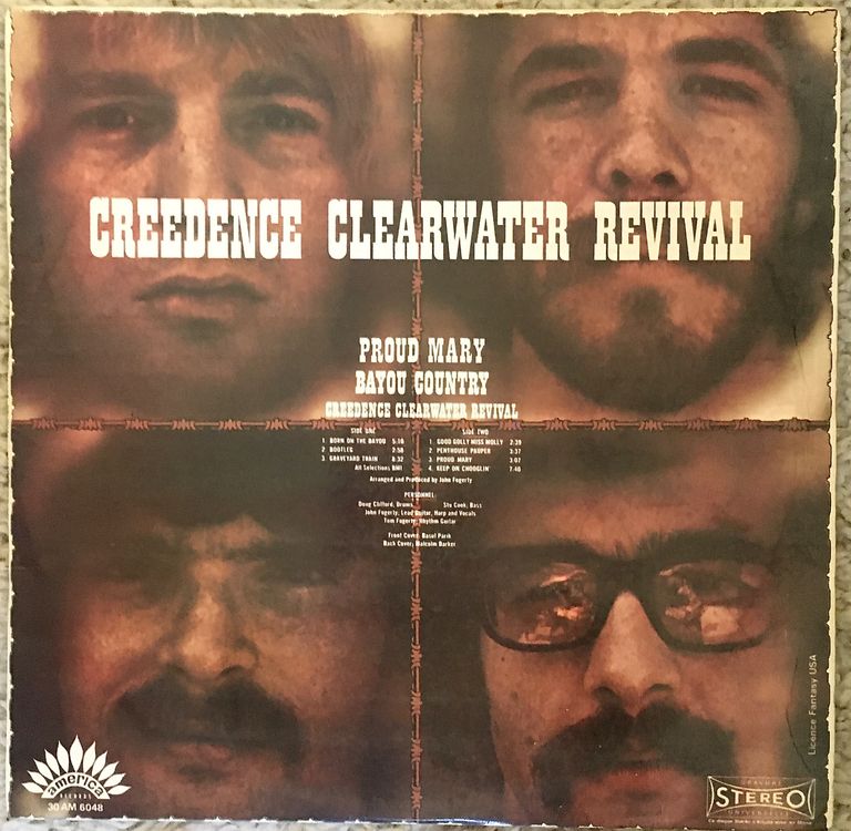 Creedence Clearwater Revival - Proud Mary/Bayou Country LP69 (Gebraucht) in Forch für CHF 16 ...