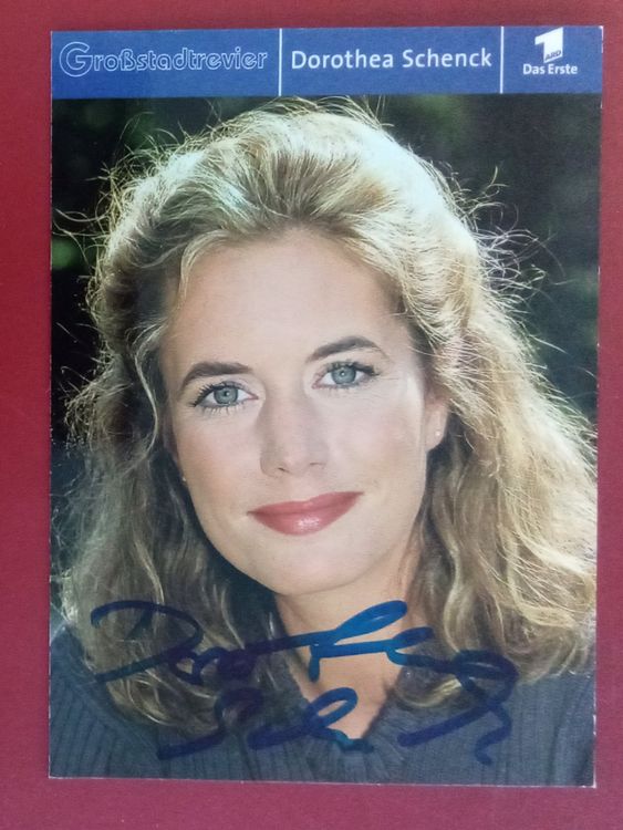 Dorothea Schenck Autogramm signiert Fotopostkarte 10x15cm (Gebraucht) in Bischofszell für CHF 3 ...
