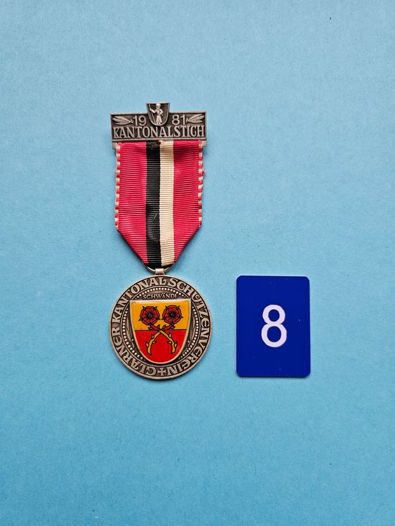GLARNER KANTONALTS. SCHIESSEN KRANZABZEICHEN MEDAILLE MÜNZEN | Kaufen auf Ricardo
