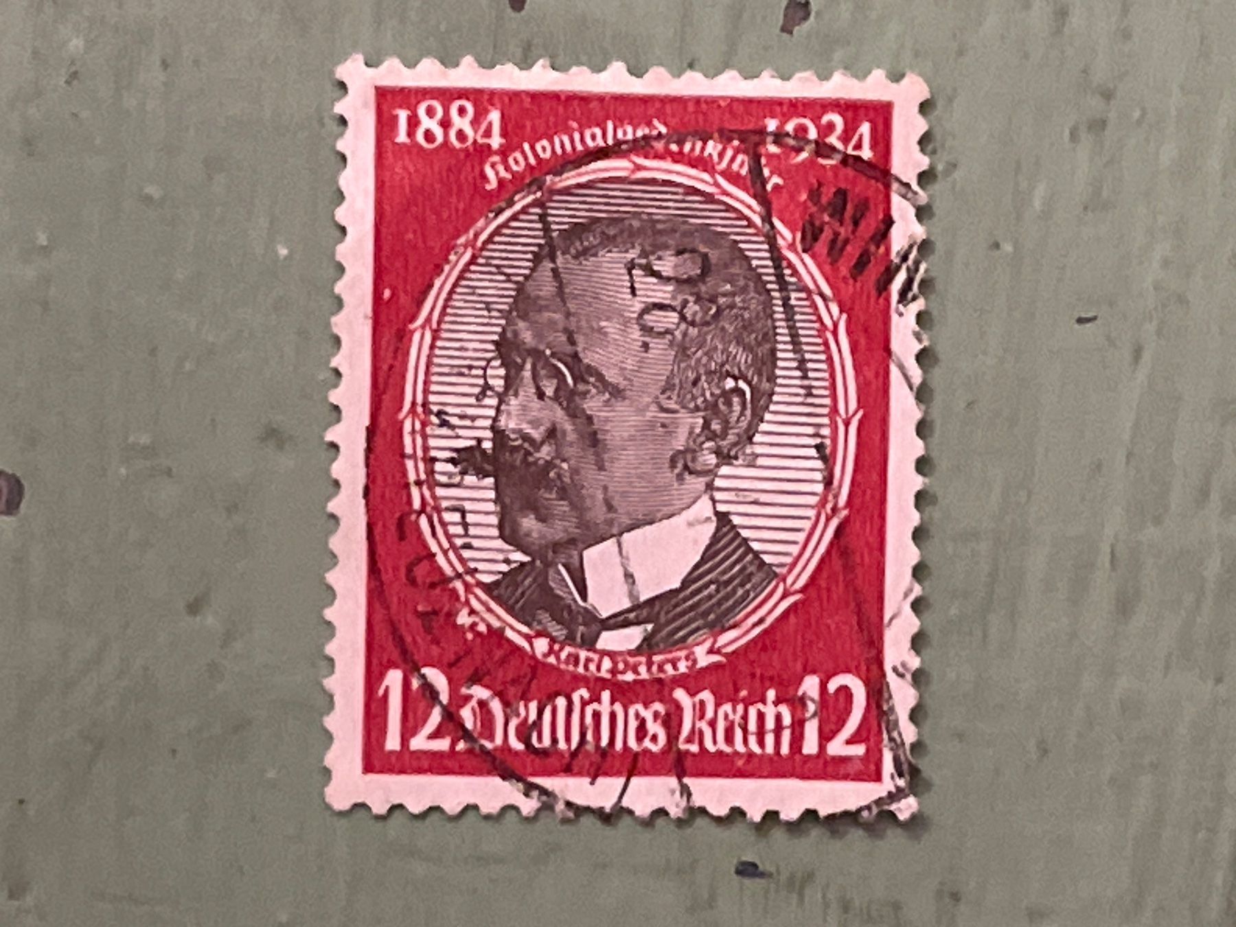 DR - Deutsche Reich / 3° Reich / Briefmarke (Gebraucht) in Chiasso für ...