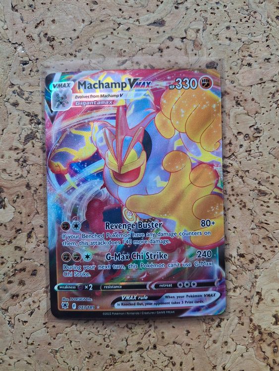 Machamp Vmax 073 (Neu (gemäss Beschreibung)) in Charrat für CHF 11 ...