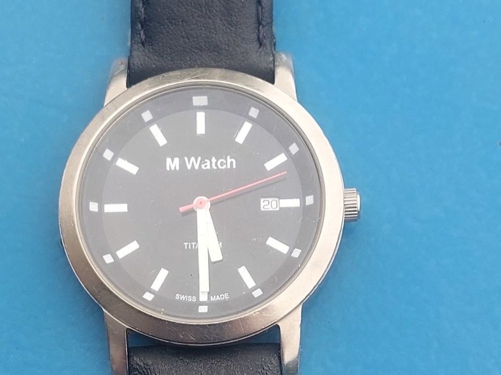 Uhr M Watch Titanium black (Gebraucht) in Oberdiessbach für CHF 14 ...