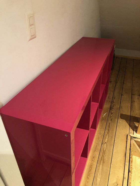 KALLAX Ikea Regal Hochglanz Pink | Kaufen auf Ricardo