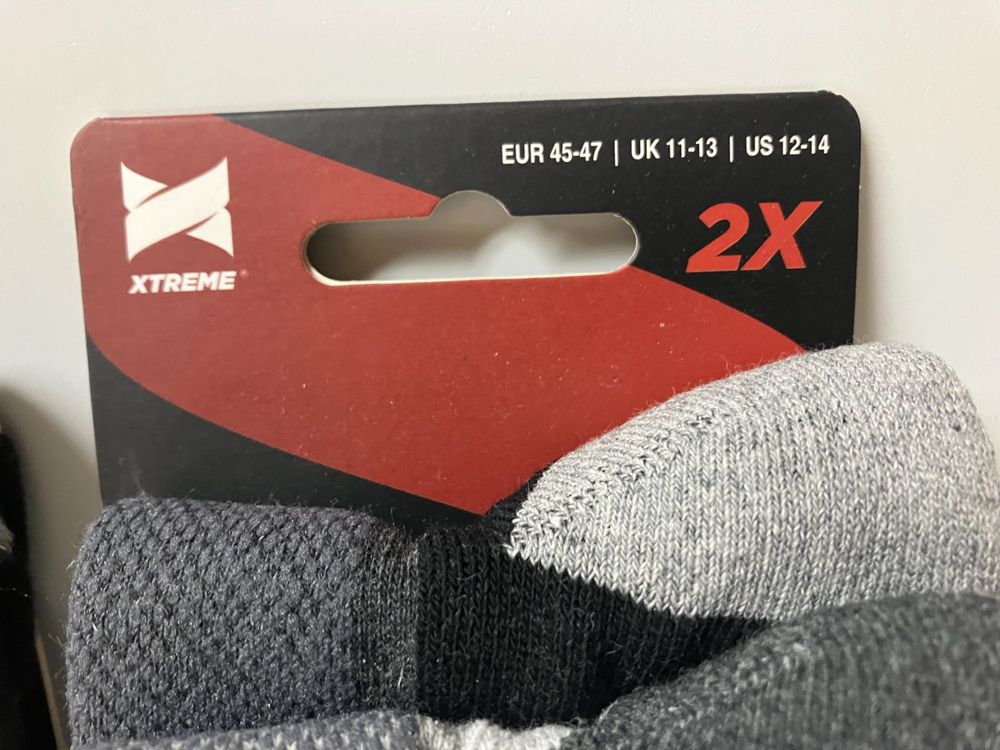 2x 2Paar Xtrem Walking Socks Gr. 45-47 NEU ab 1.- (Neu und ...