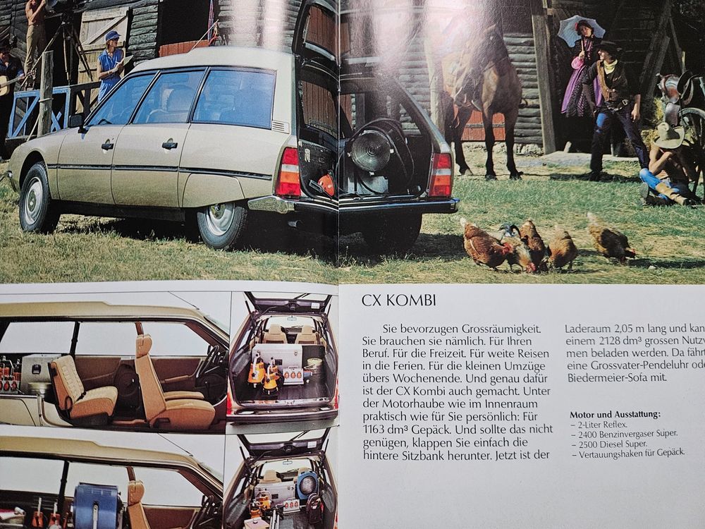 Citroen CX Kombi CX Famiale Prospekt 1980 xx (Gebraucht) in Flawil für ...