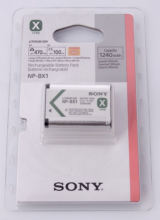 Sony NP-BX1 ( Neuf ) (Gebraucht) in Vernamiège für CHF 19 – mit ...