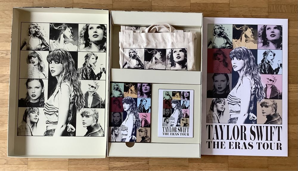 Taylor Swift The Eras Tour Offizielles VIP Package Box Set (Neu und ...