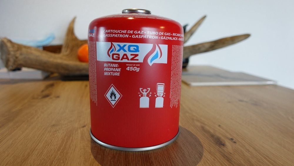 XQ GAZ Gaskocher mit 450g Kartusche (Neu und originalverpackt) in ...