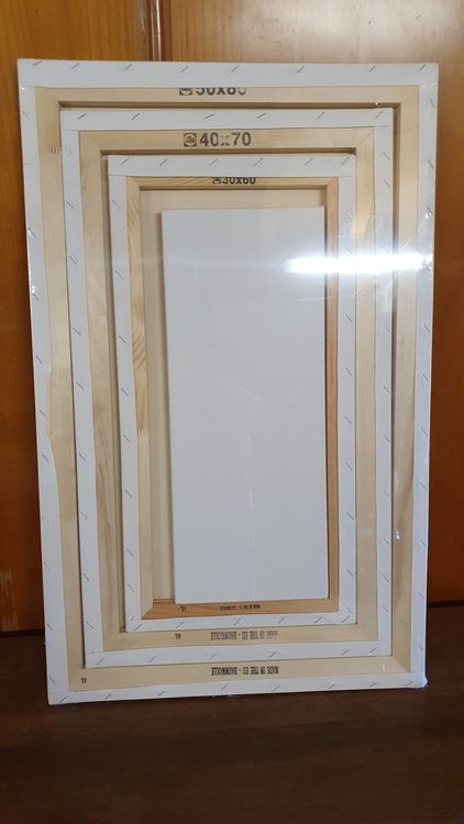 Keilrahmen auf Leinwand-NEU und originalverpackt- 2x 4er Set | Kaufen auf Ricardo