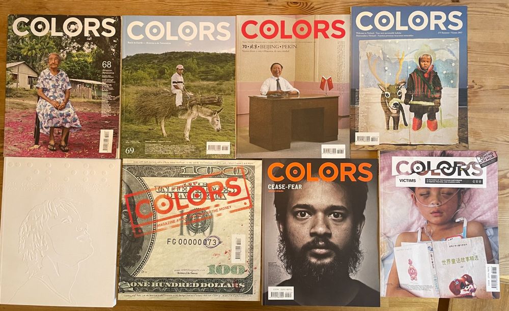 Colors Magazine, Sammlung, Nr. 69 - 75 (Gebraucht) in für CHF 1 – mit ...