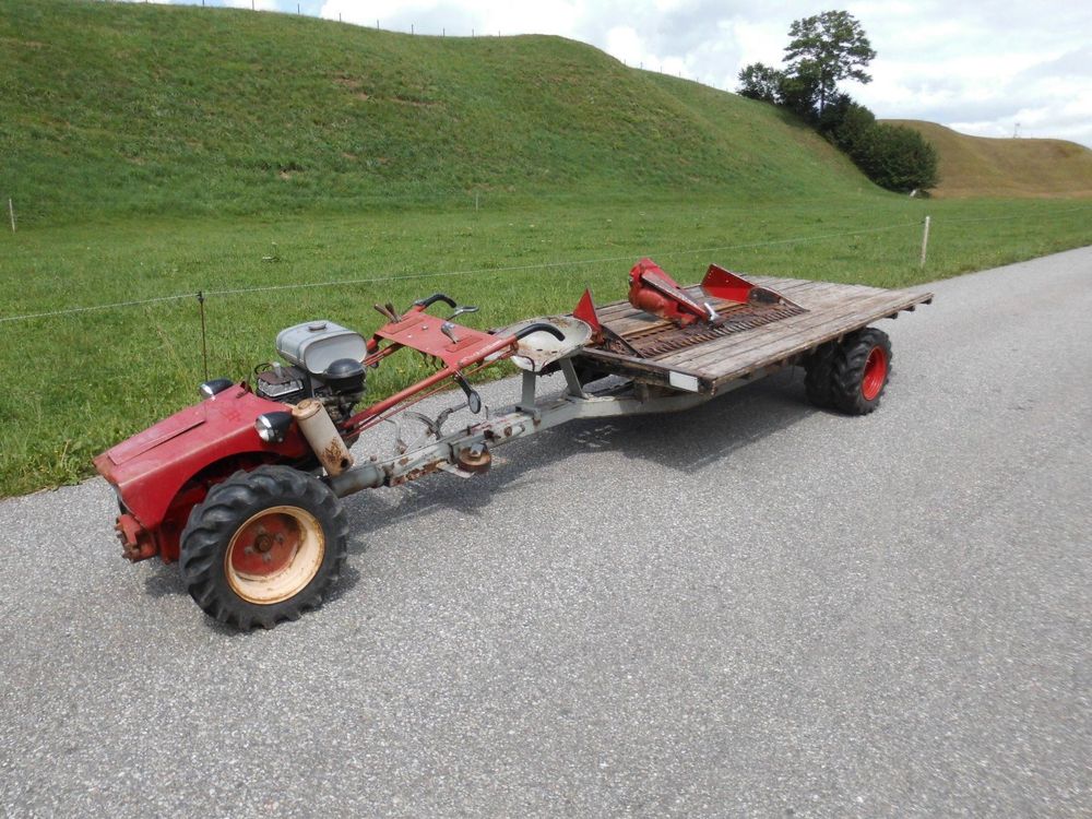 Motormäher Bucher M 700 Einachser | Acheter sur Ricardo